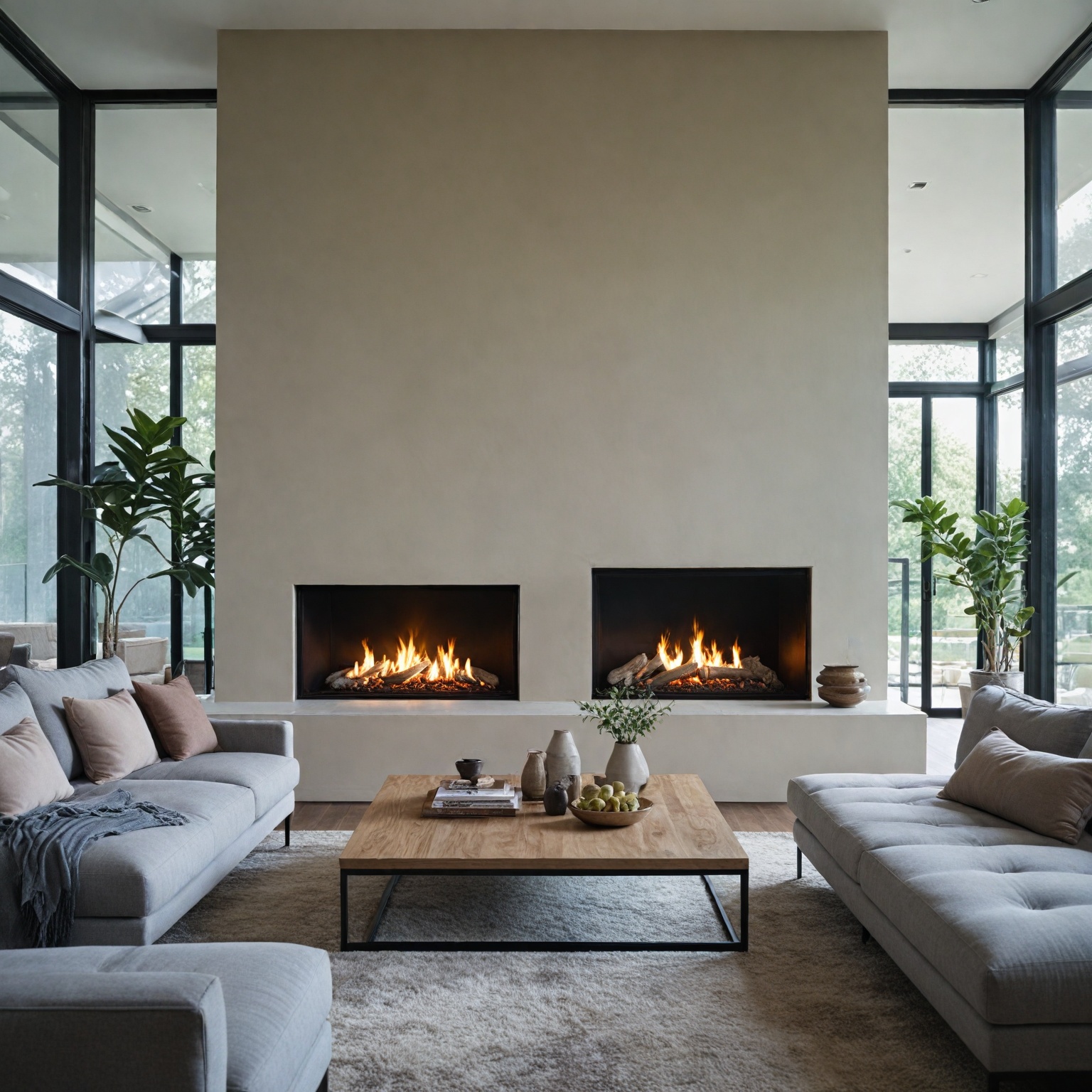 Exploring the Elegance of See-Through Electric Fireplaces