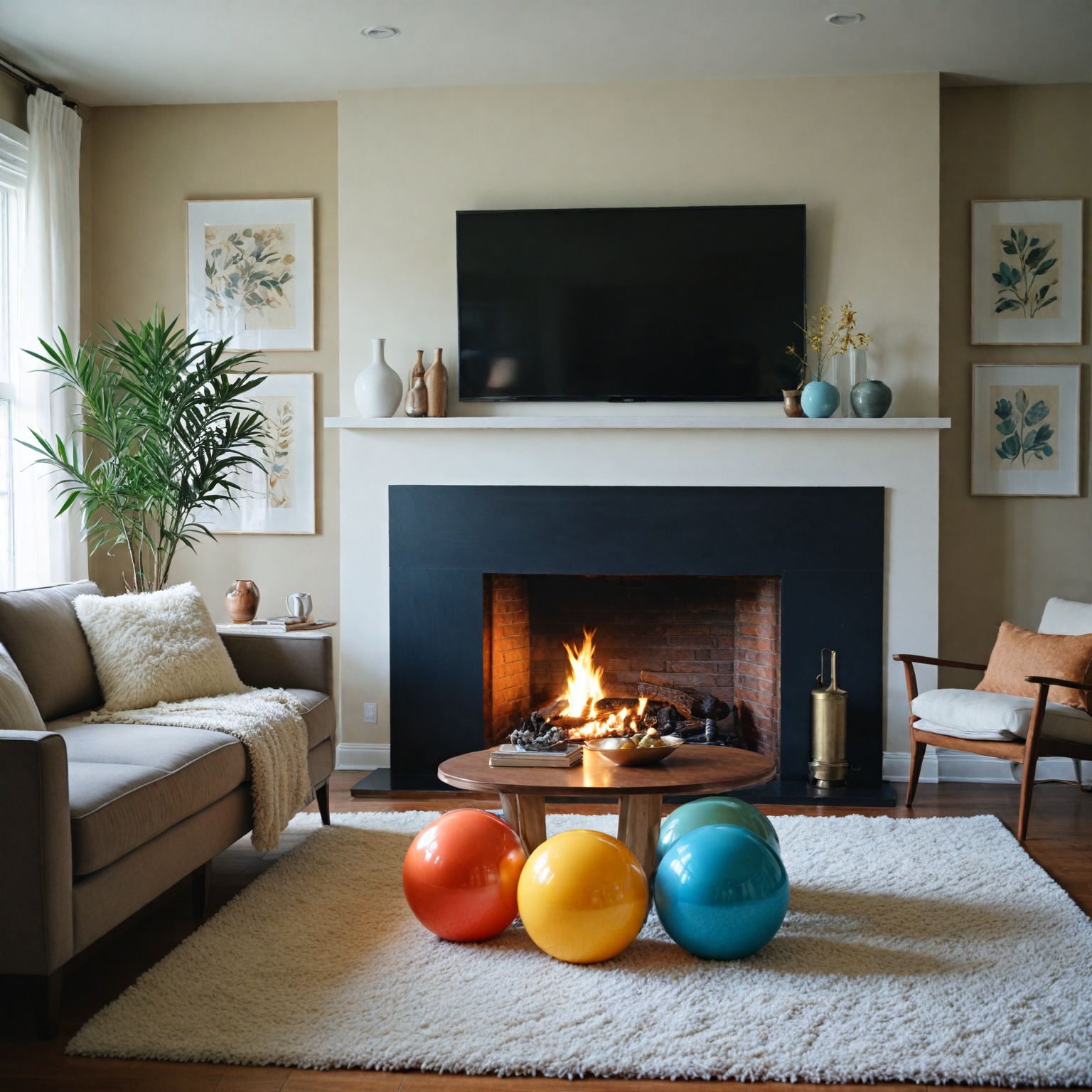 Enhancing Your Space with Fireplace Spheres