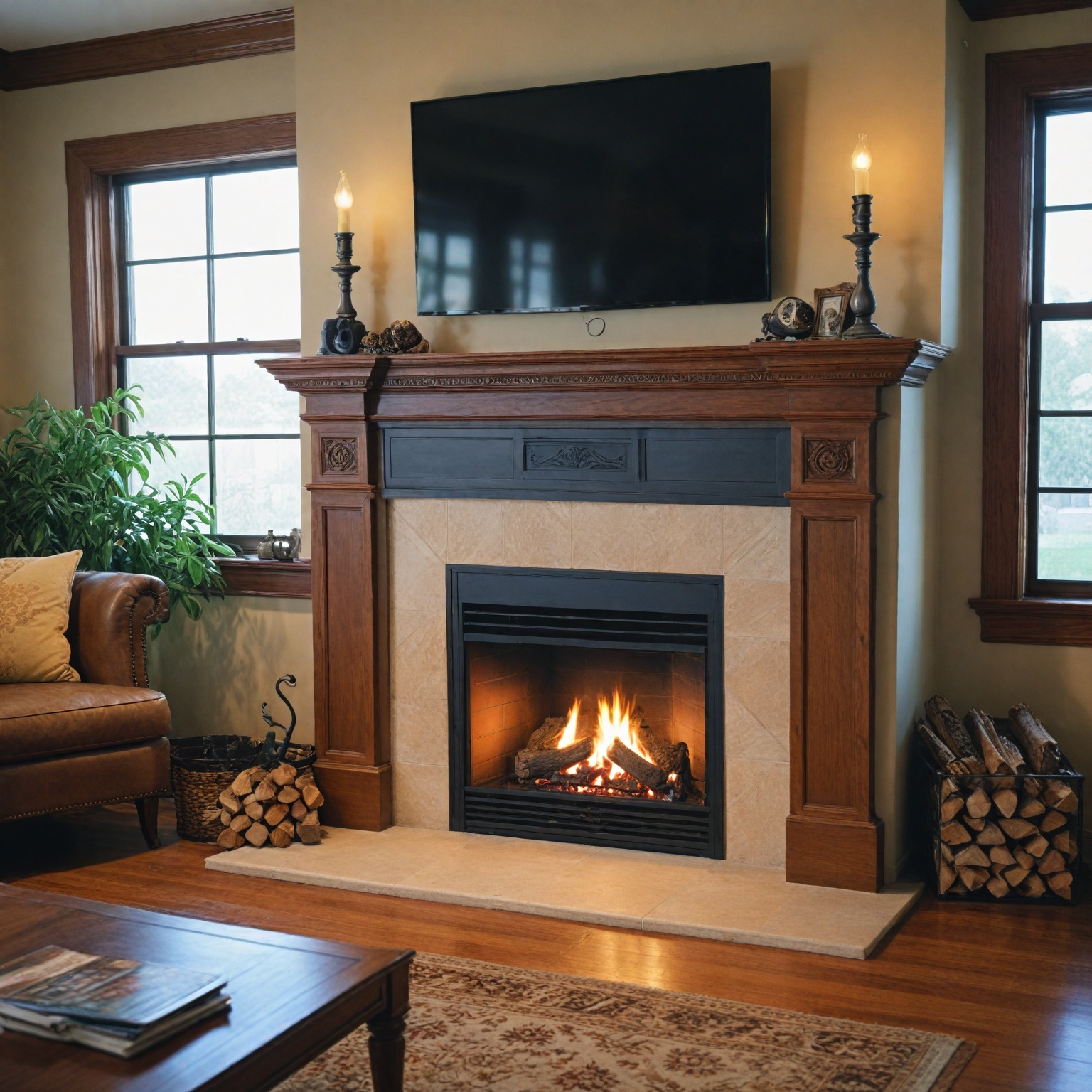 Understanding the Components of a Gas Fireplace - Electric F